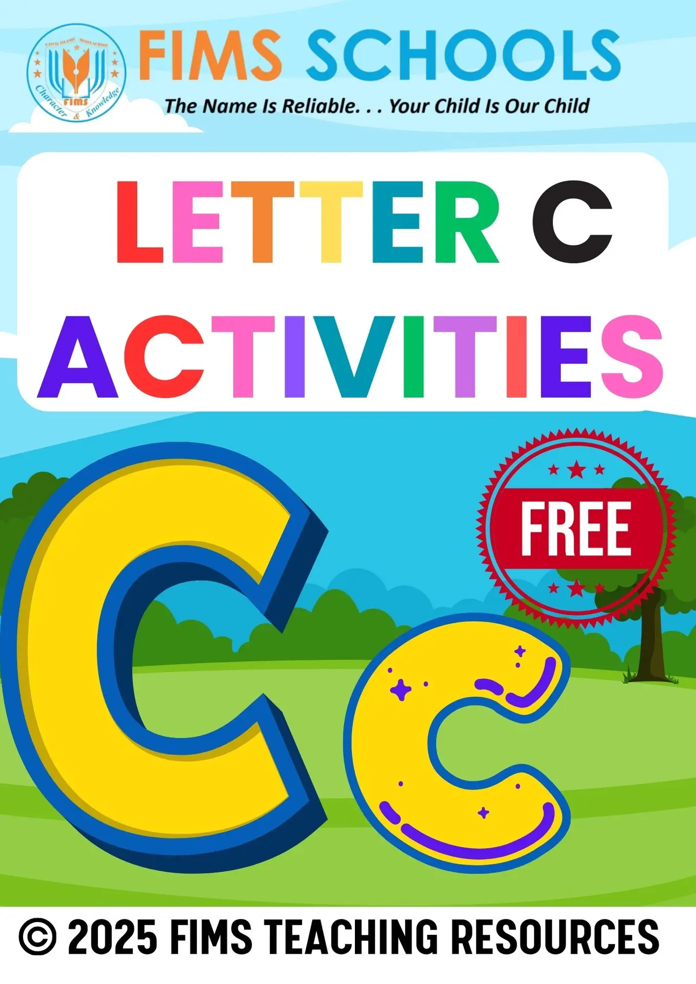 Free Printable Letter C Worksheets - Fimsschools